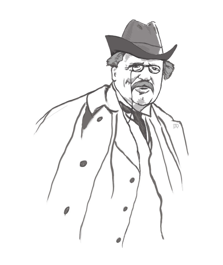 Sketch of G.K. Chesterton