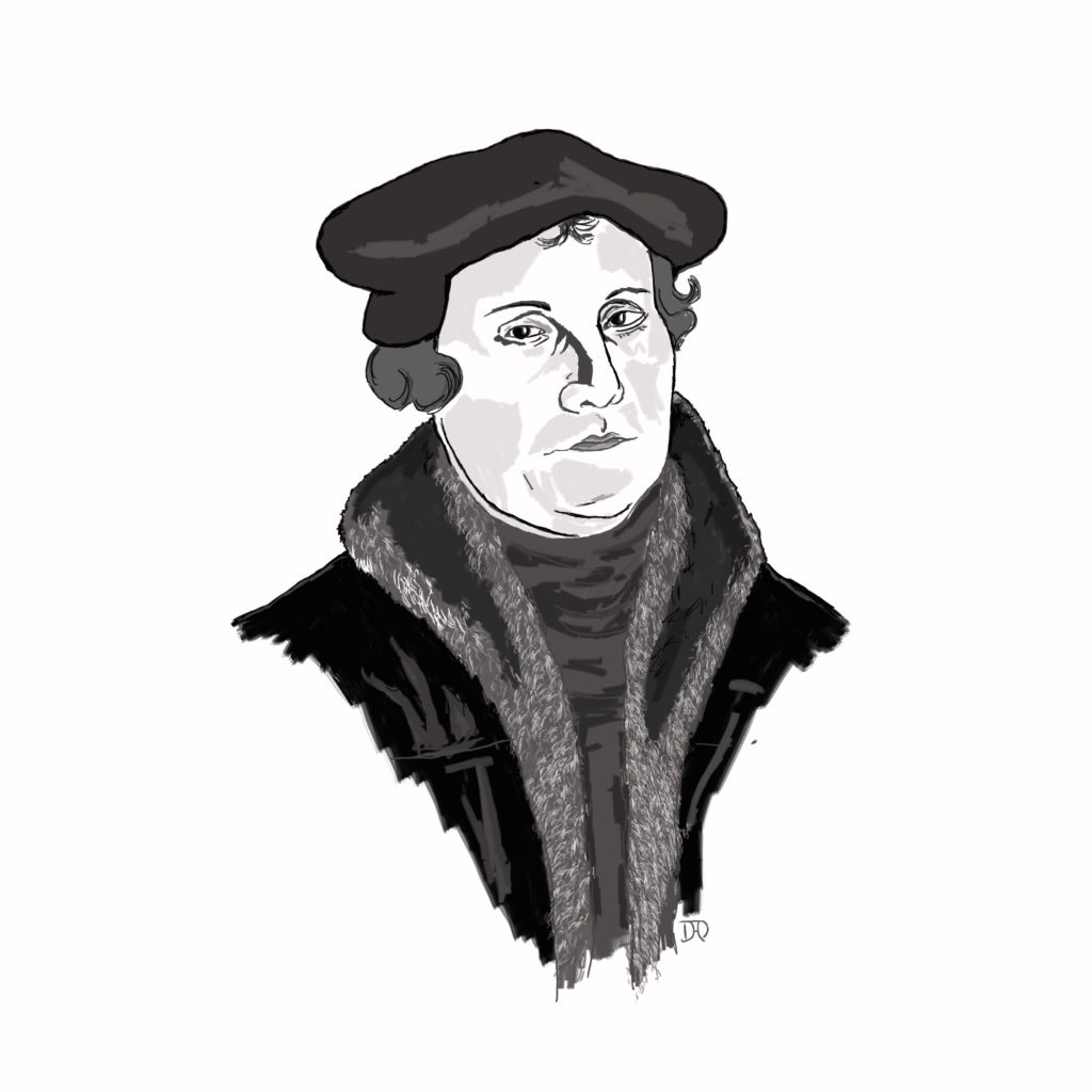 Martin Luther Sketch